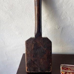 Antique French Wooden Laundry Paddle Farmhouse Kitchen, Primitive ...