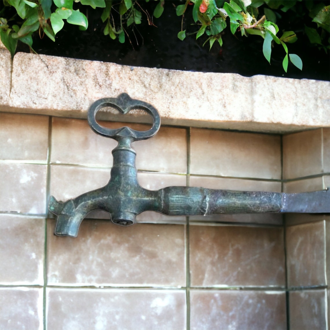 Antique Brass Spigot, Brass Wine Spigot, Antique Solid Brass Wine ...