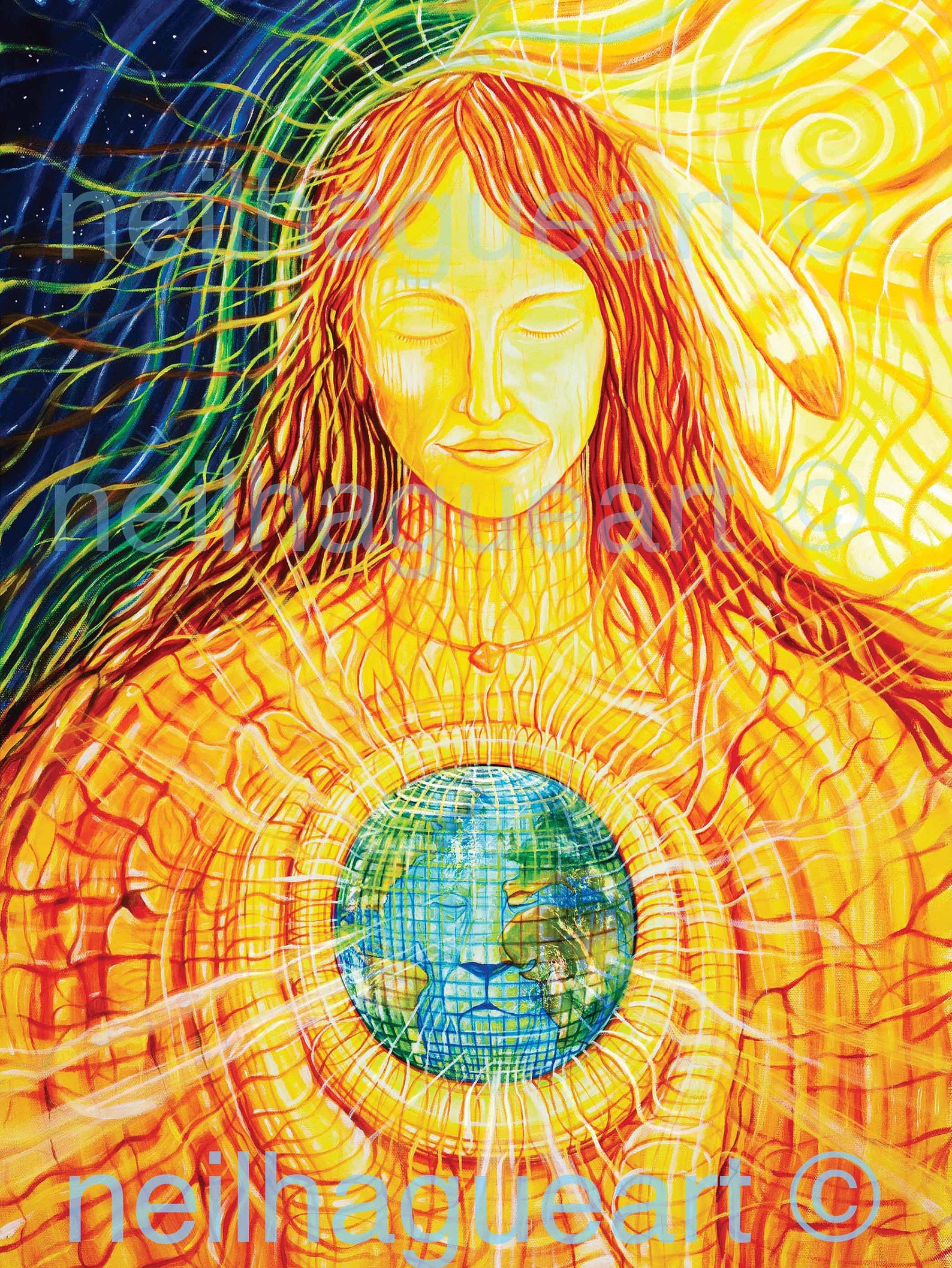 Sun Woman (the Longing) - Giclée Print - Etsy