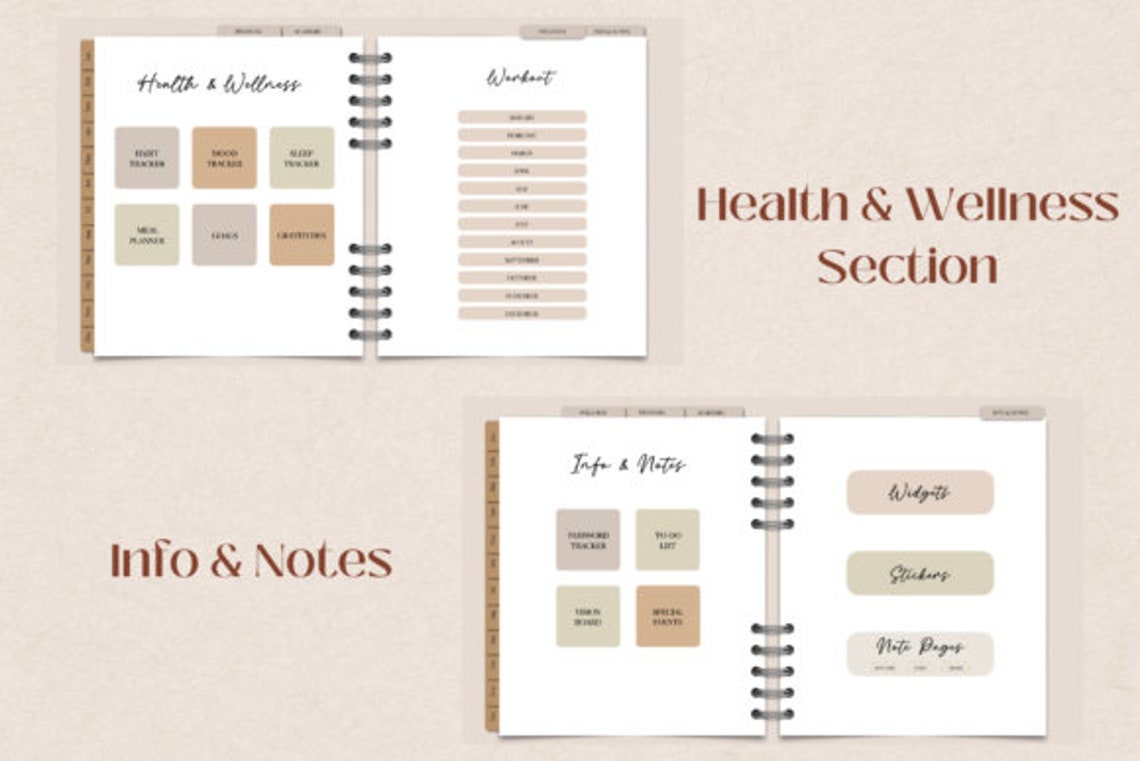 135 Page Student Planner, Academic Planner for Students, Undated ...