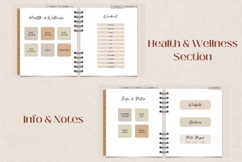 135 Page Student Planner Academic Planner for Students - Etsy