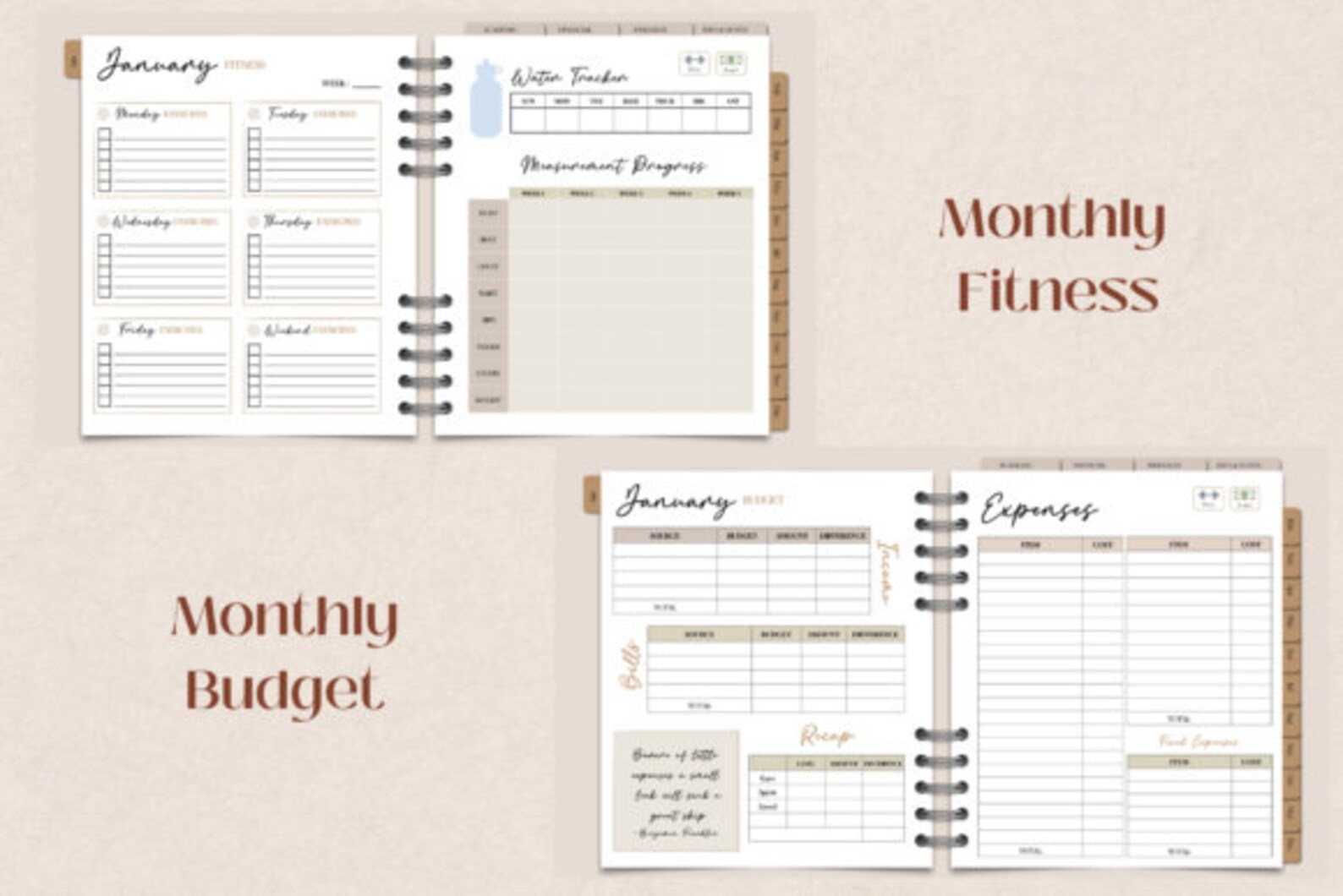 135 Page Student Planner Academic Planner for Students - Etsy