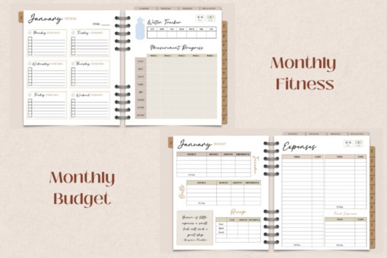 135 Page Student Planner Academic Planner for Students - Etsy