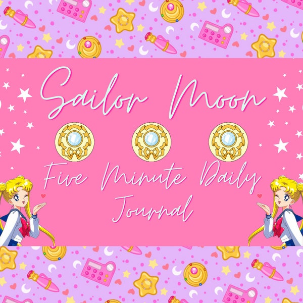 Sailor Moon Daily Planner - Etsy
