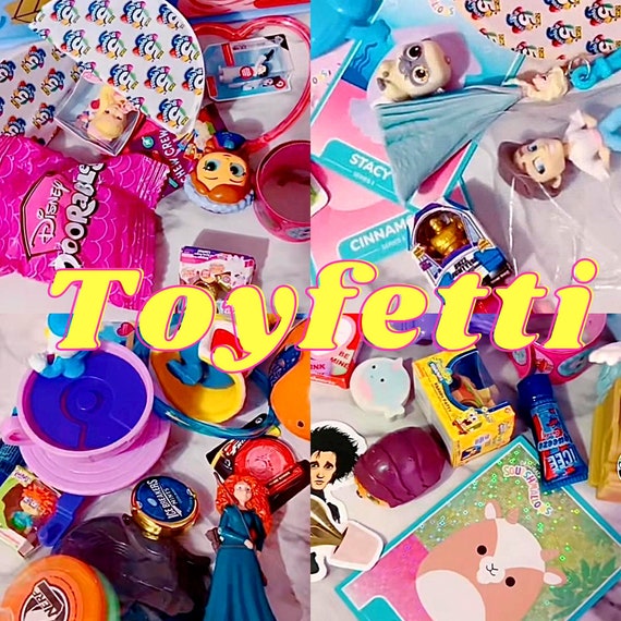 Toyfetti Toy Confetti Confetti Scoop Mystery Scoop Toys 1 - Etsy