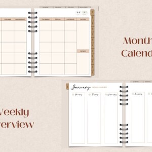 135 Page Student Planner, Academic Planner for Students, Undated ...