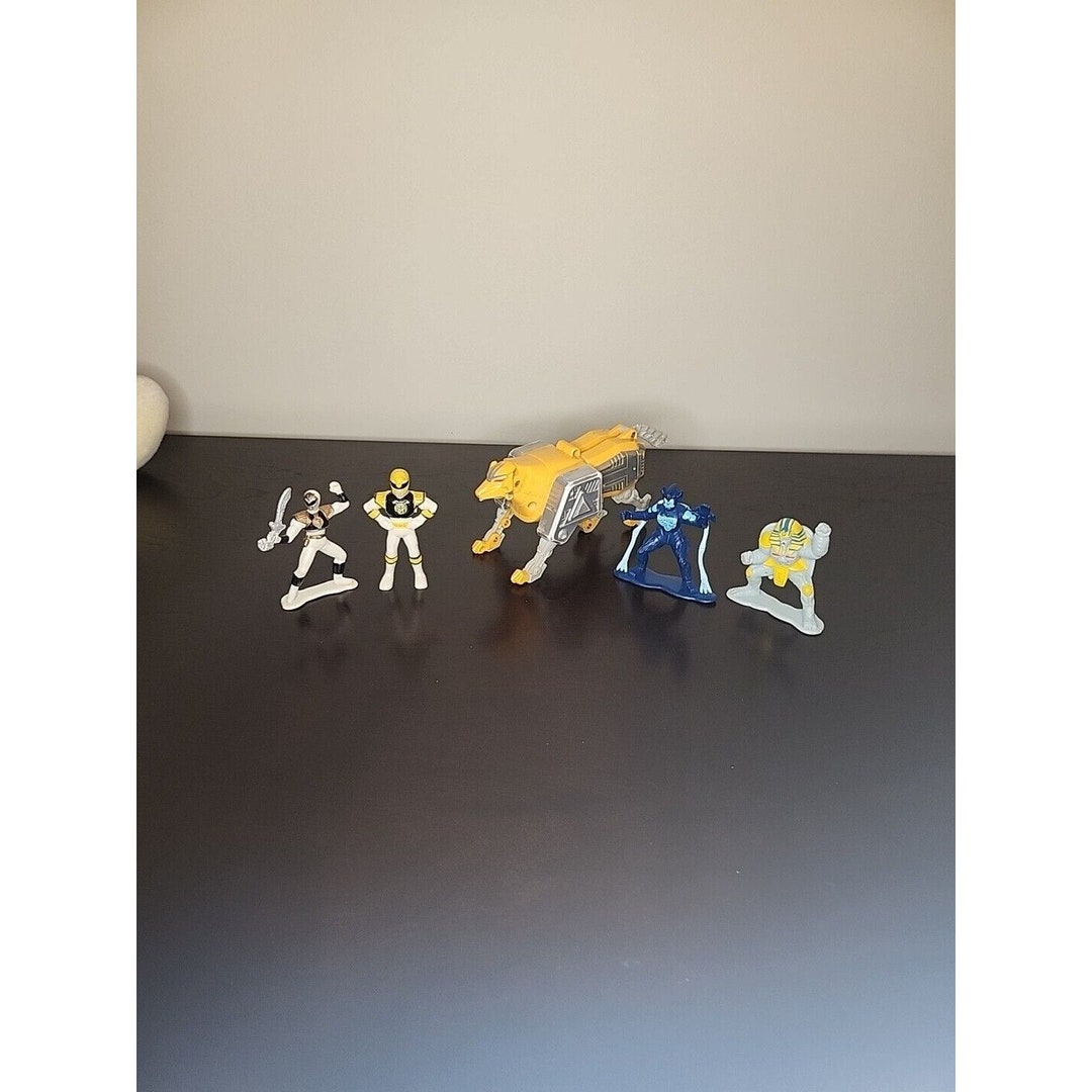 Vintage Mighty Morphin Power Rangers Mini Figures Megzor Lot - Etsy