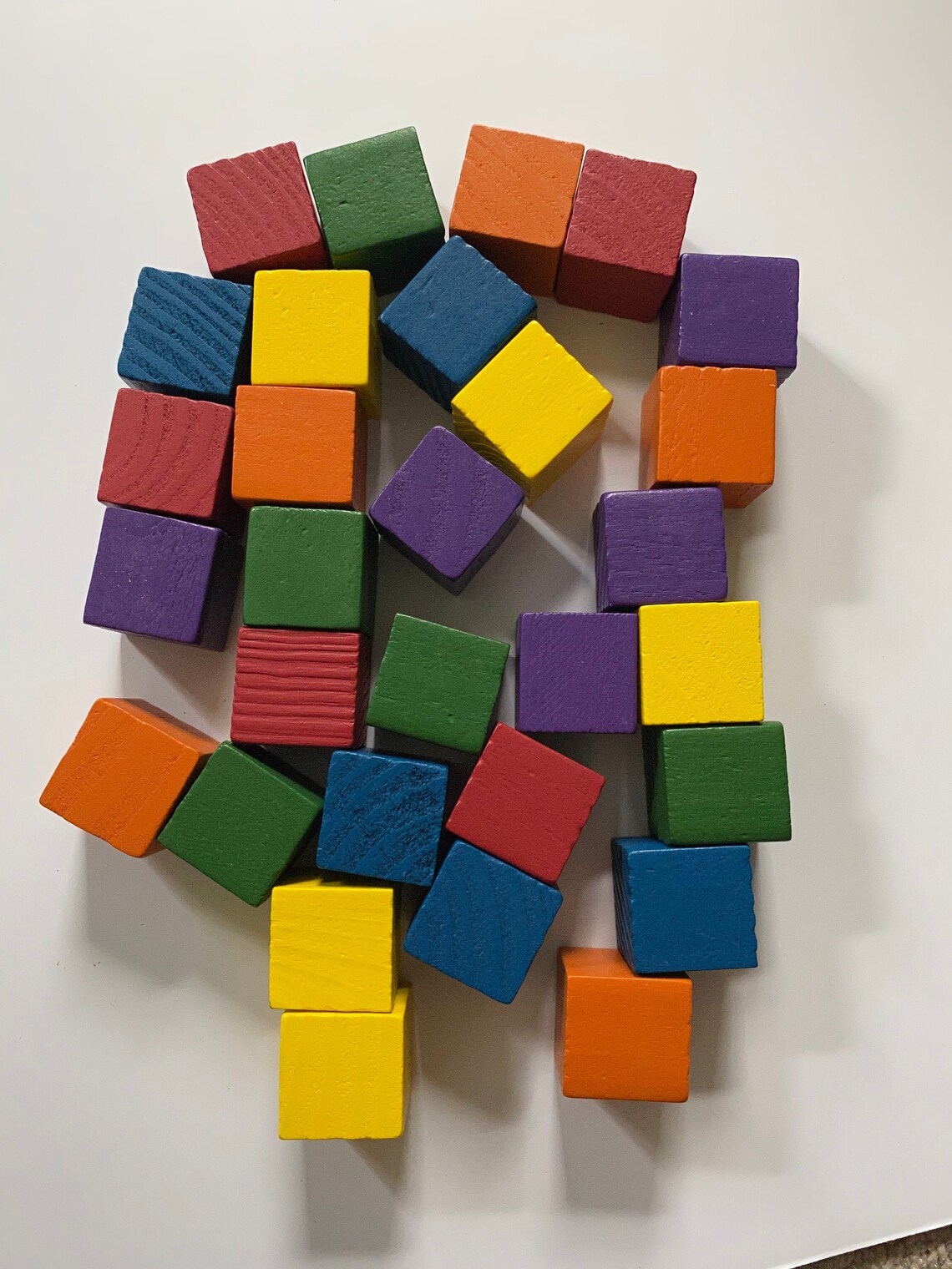 Dementia Activity: Colored Blocks Pattern Matching - Etsy UK