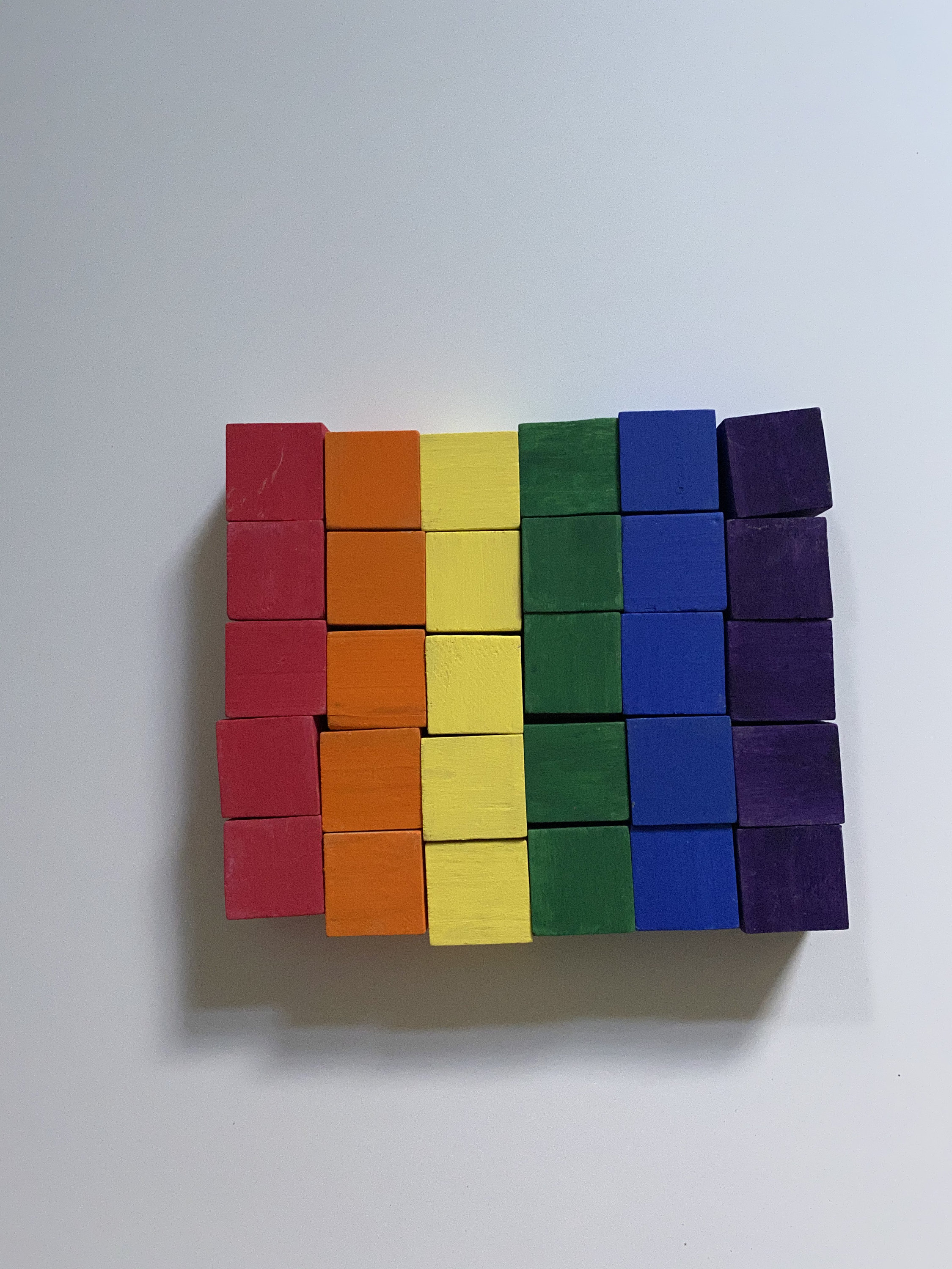 Dementia Activity: Colored Blocks Pattern Matching - Etsy