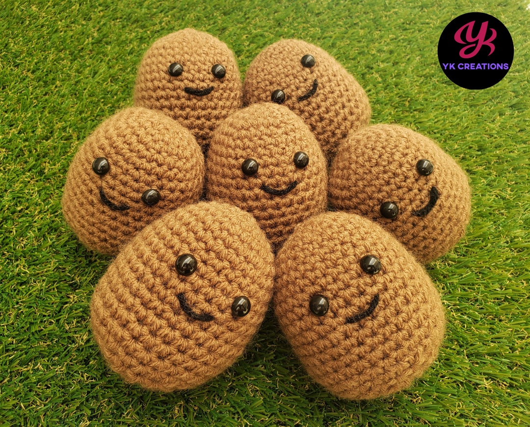 Crochet Happy Potato Plushy! :) - Etsy
