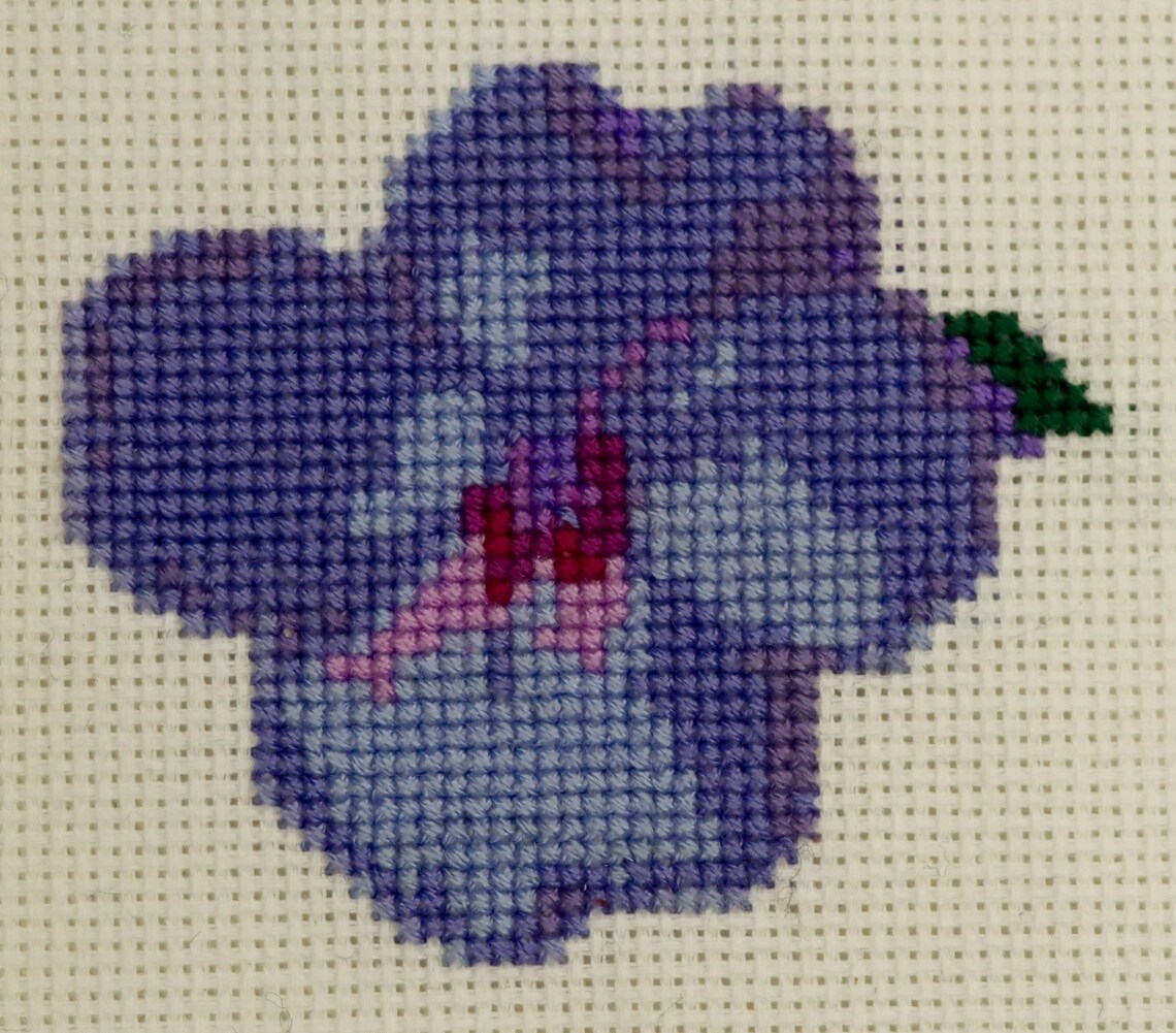 Impatiens Flower Cross Stitch Pattern - Etsy
