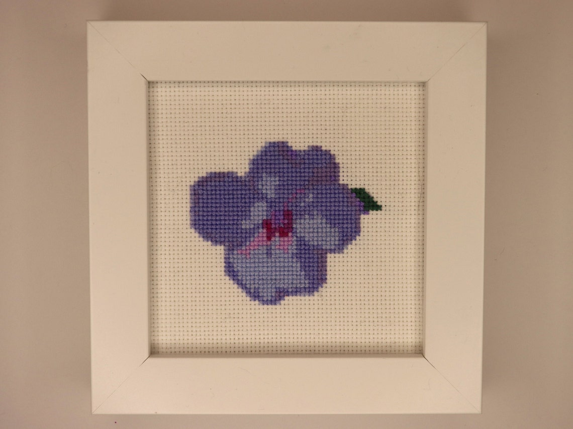 Impatiens Flower Cross Stitch Pattern - Etsy
