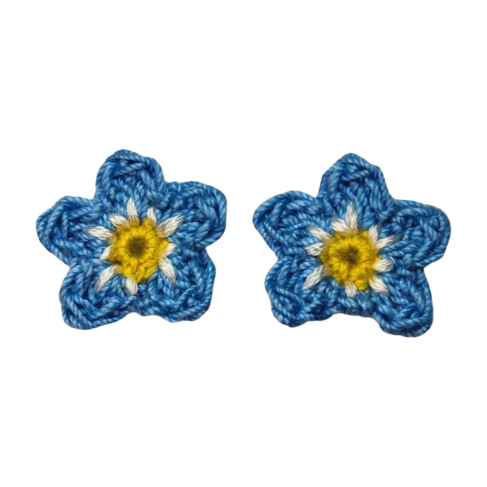 Forget Me Not Flower Crochet Pattern - Etsy