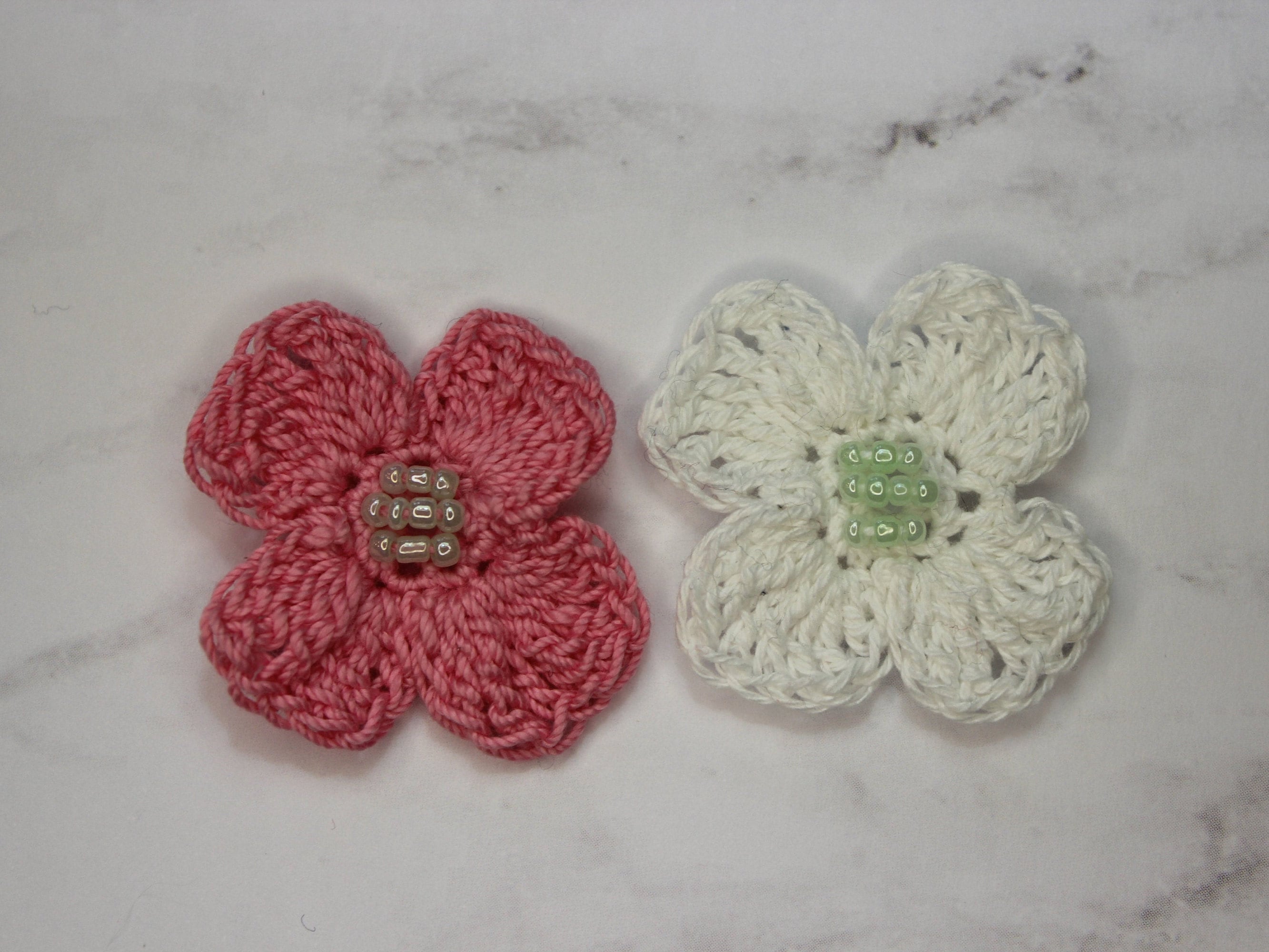 Dogwood Flower Crochet Pattern - Etsy