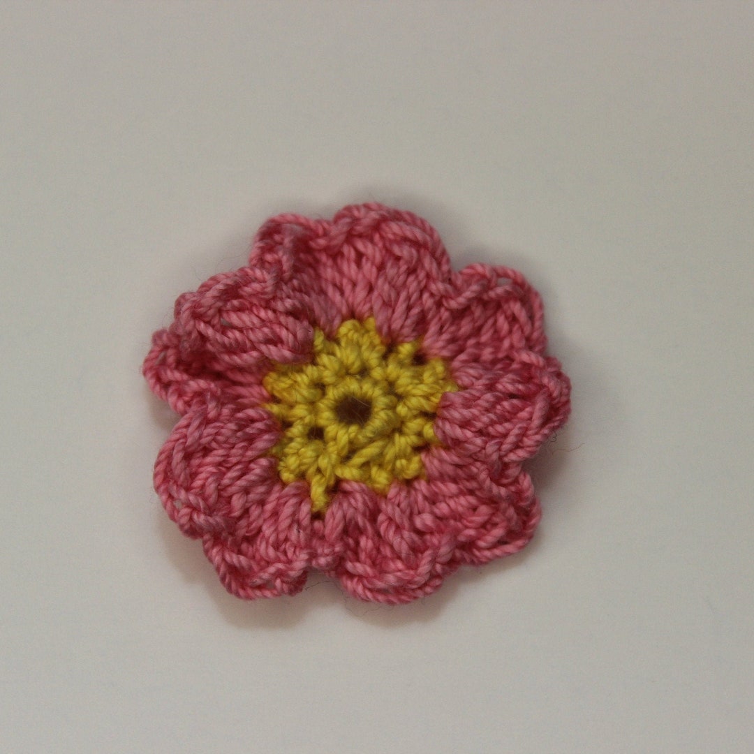 Primrose Flower Crochet Pattern - Etsy
