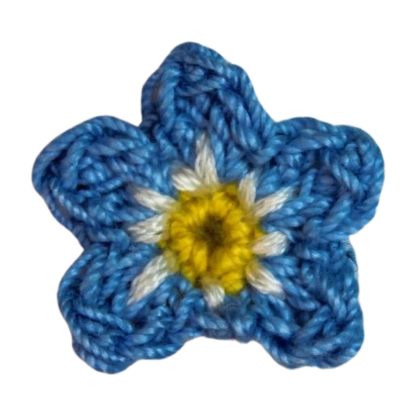 Forget Me Not Flower Crochet Pattern - Etsy