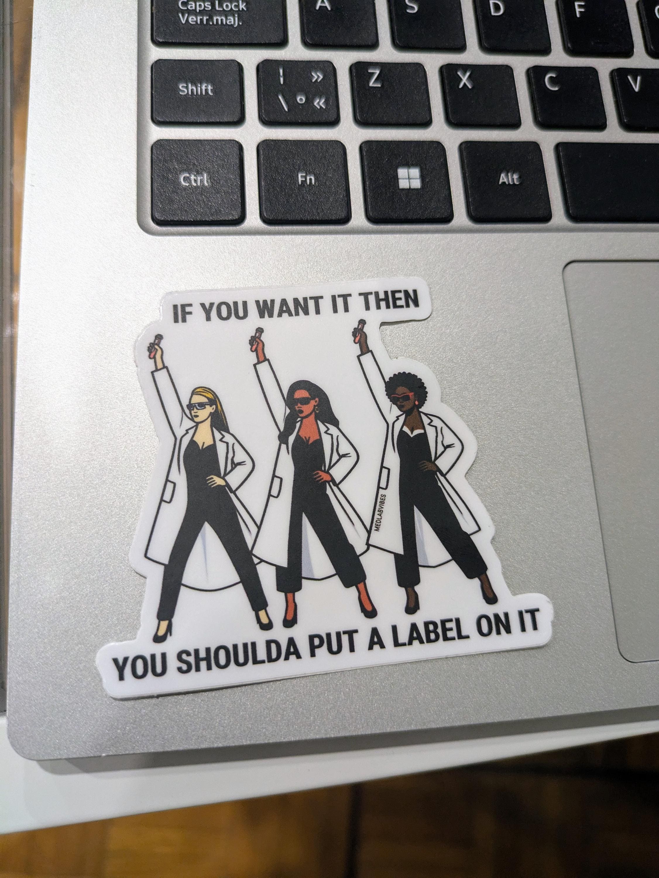 Lab Blood Bank Chemistry Hematology Laboratory Stickers for Laptop ...