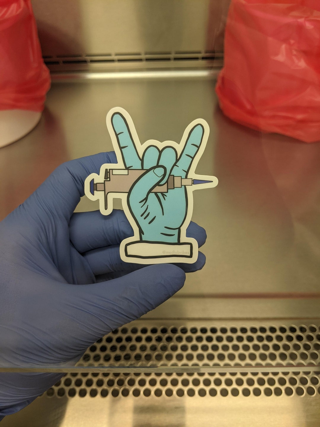 Rock on Stickers for Laptop, Science Stickers Funny, Laboratory ...