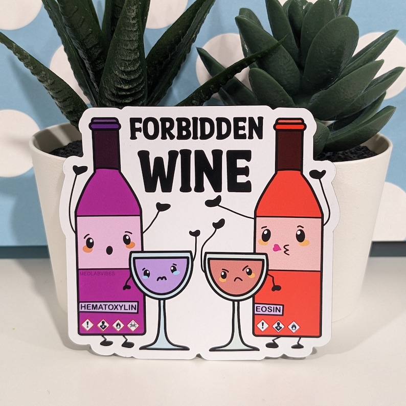 Gram Stain Magnet Lab Tech Histology Gifts Laboratory - Etsy