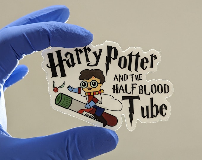 Blood Bank Transfusion Stickers for Laptop, Science Stickers Funny, Lab ...