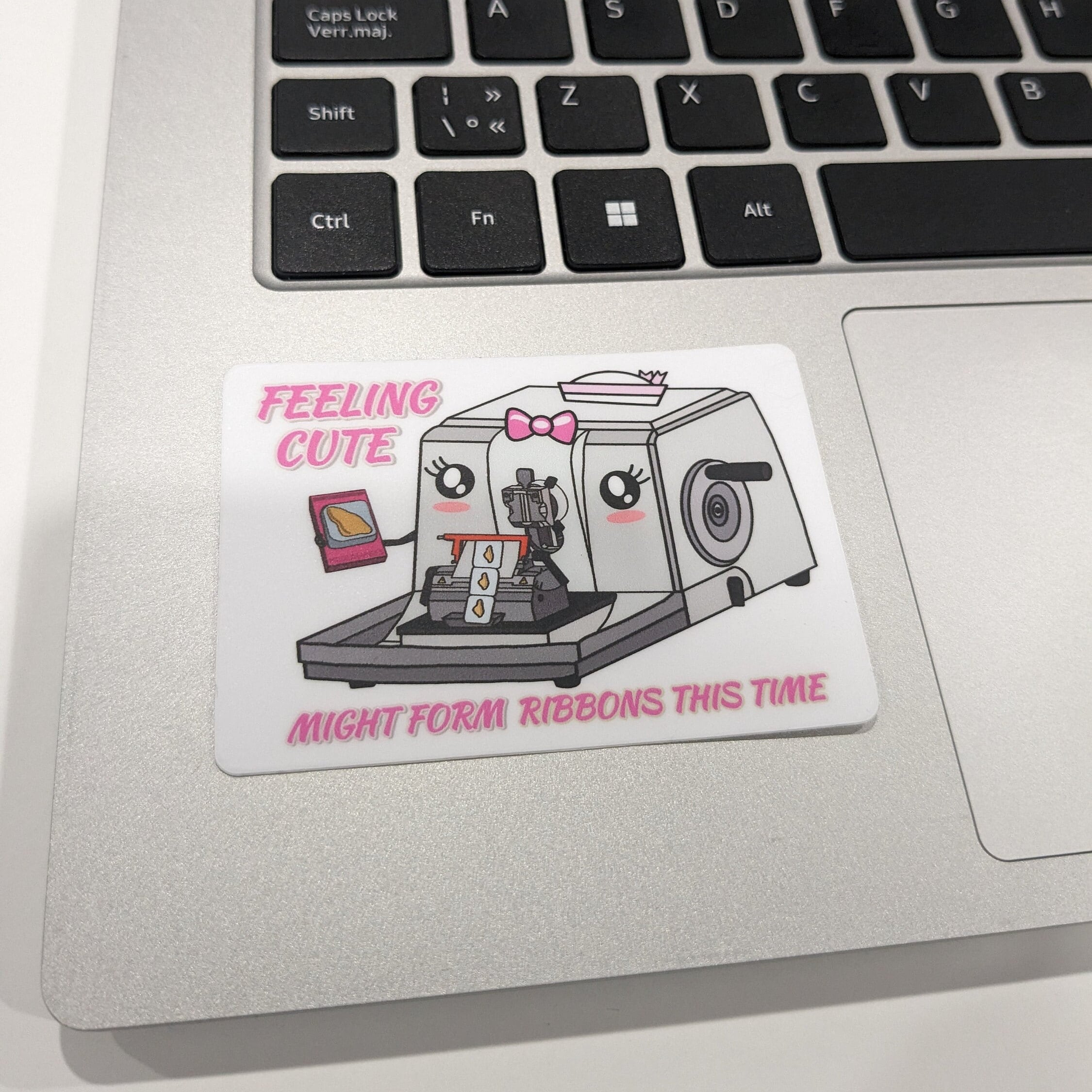 Lab Histology Microtomy Stickers for Laptop, Slide Staining Cute ...