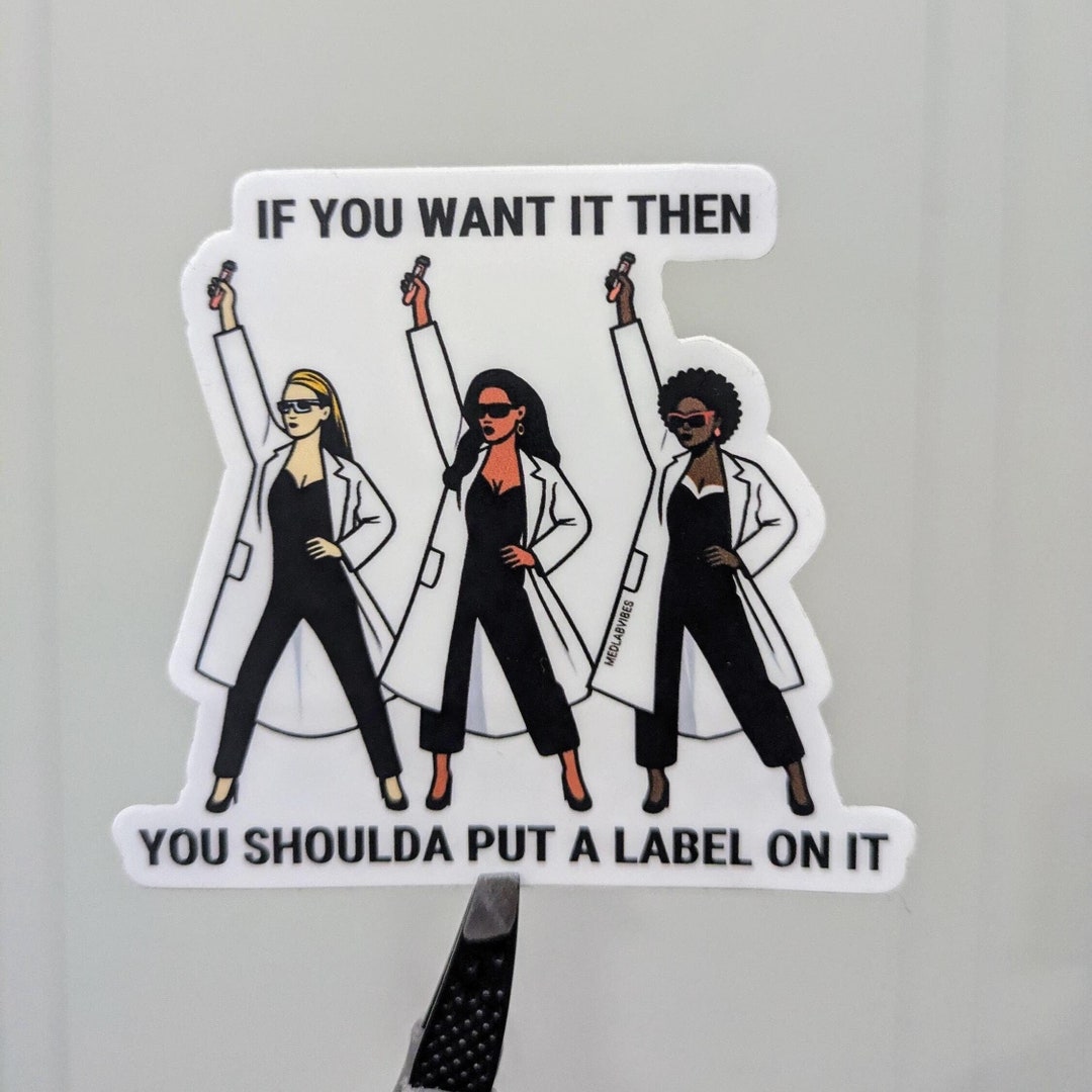 Lab Blood Bank Chemistry Hematology Laboratory Stickers for Laptop ...