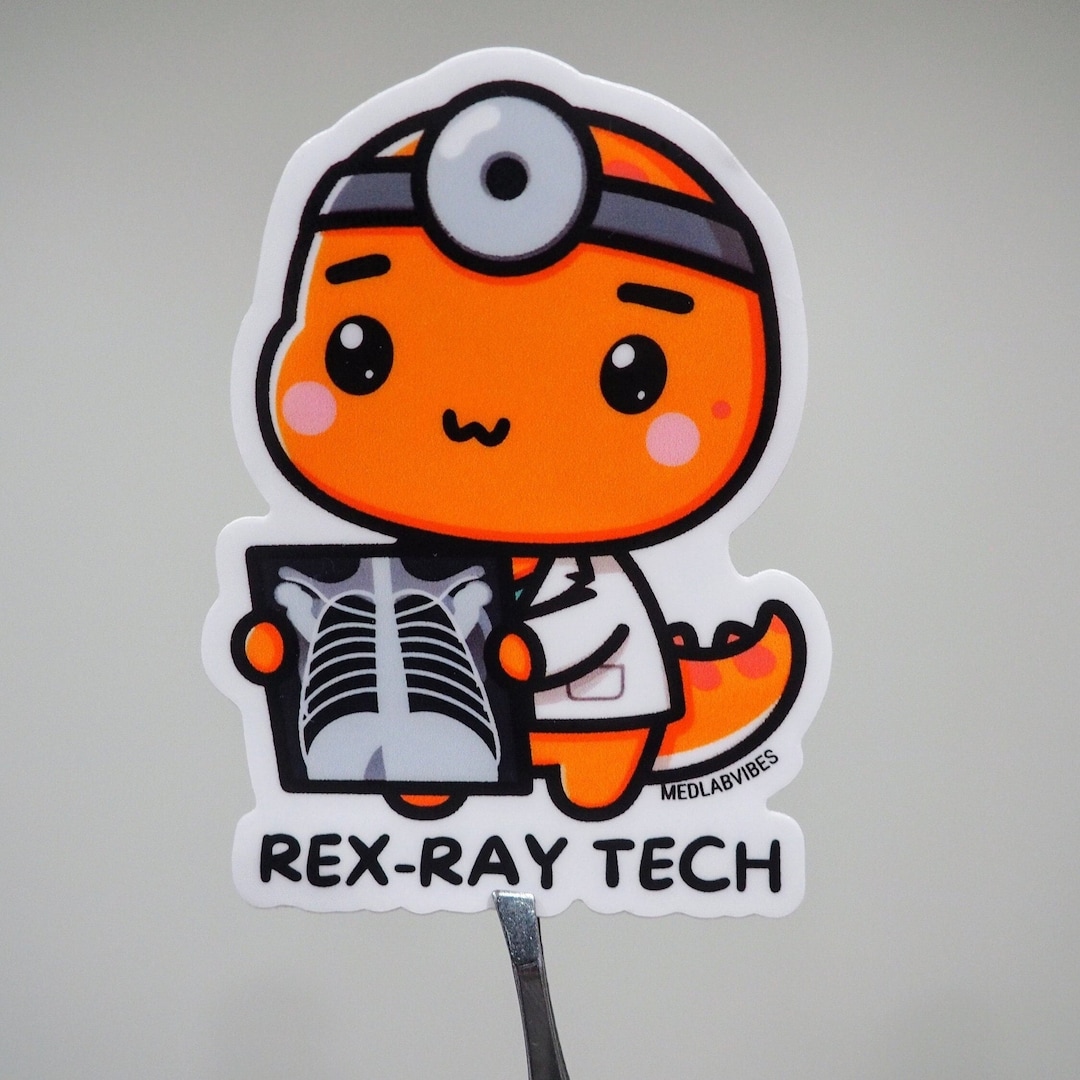 Imaging Radiologist Xray Stickers for Hospital Laptop, Ultrasound ...