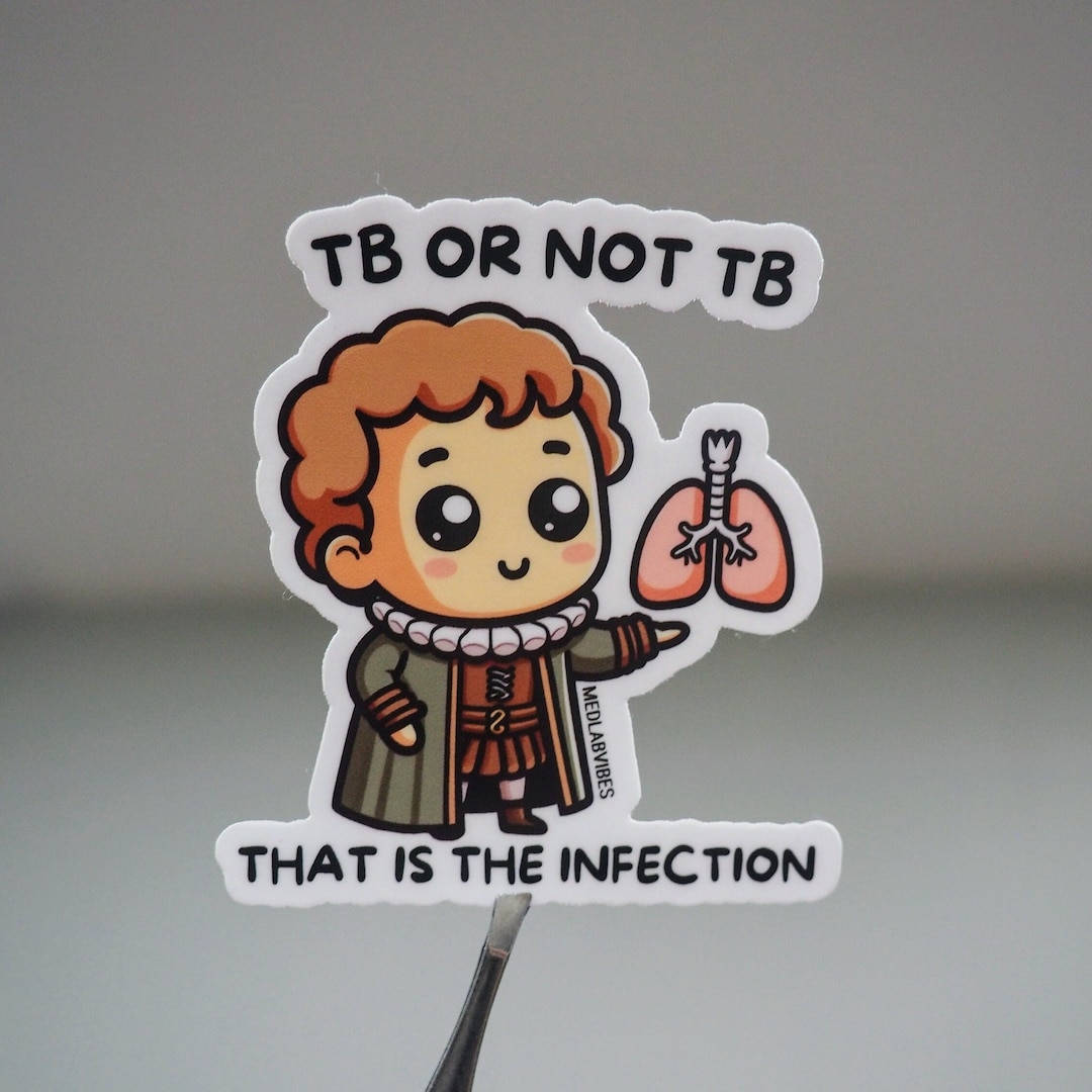 Infection TB Stickers for Bacteria Hospital Laptop, Tuberculosis ...