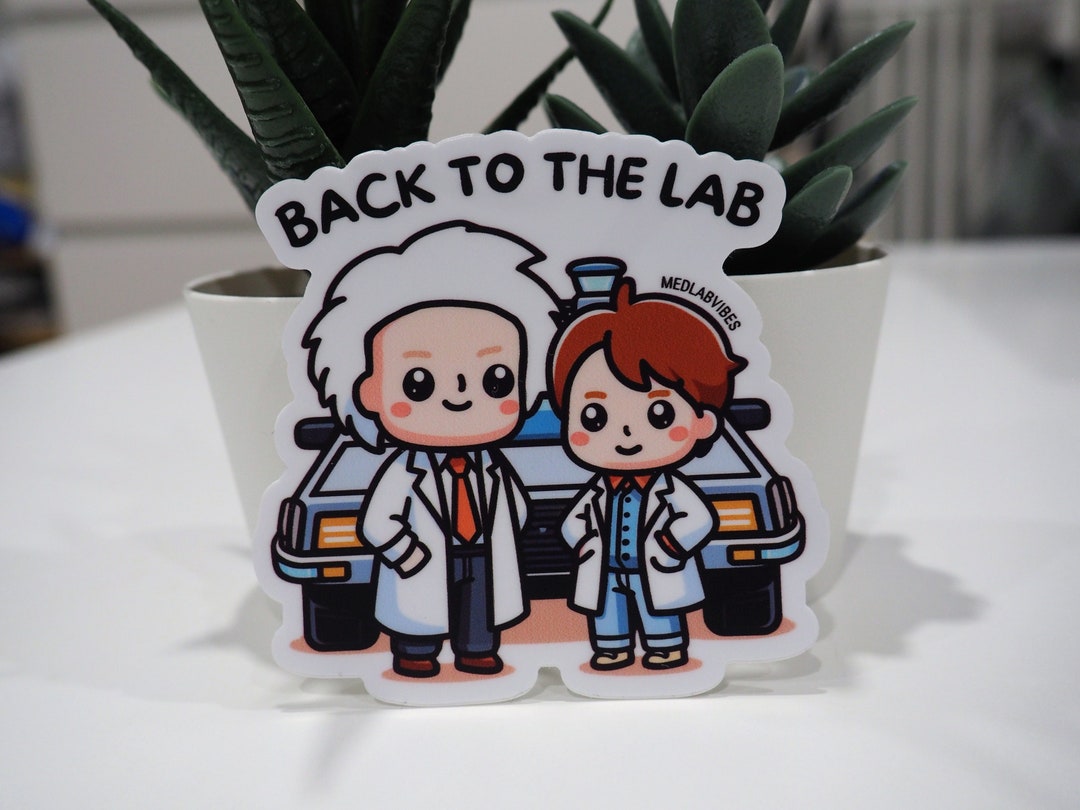 Back to the Lab Stickers for Hospital Laptop, Hematology Histology ...