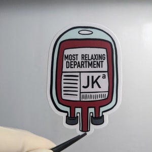 Blood Bank Sticker Transfusion Medicine Laboratory for Laptop, Science ...
