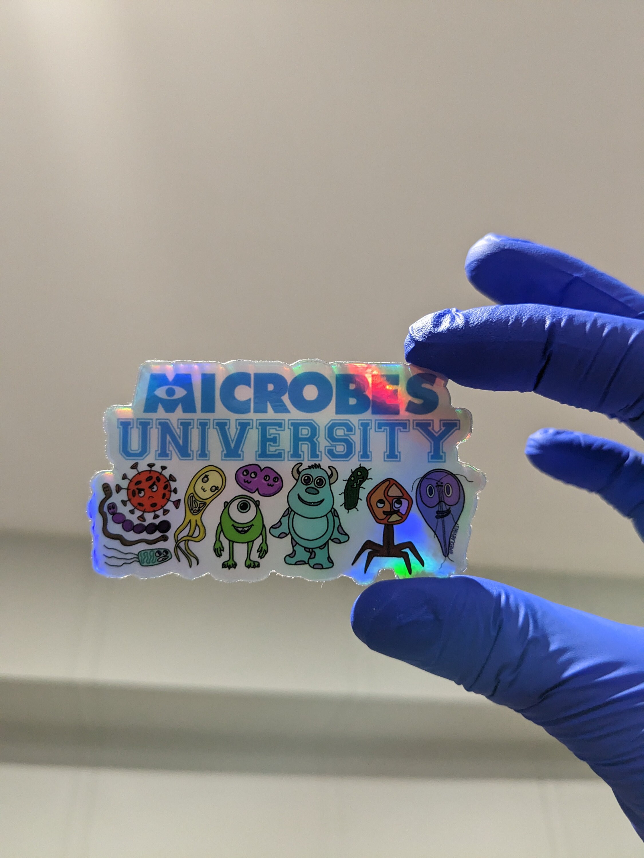 Microbiology Germs Sticker for Laptop Microbes Stickers - Etsy