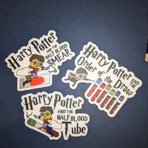 Hematology Smear Stickers for Laptop, Science Stickers Funny, Kawaii ...