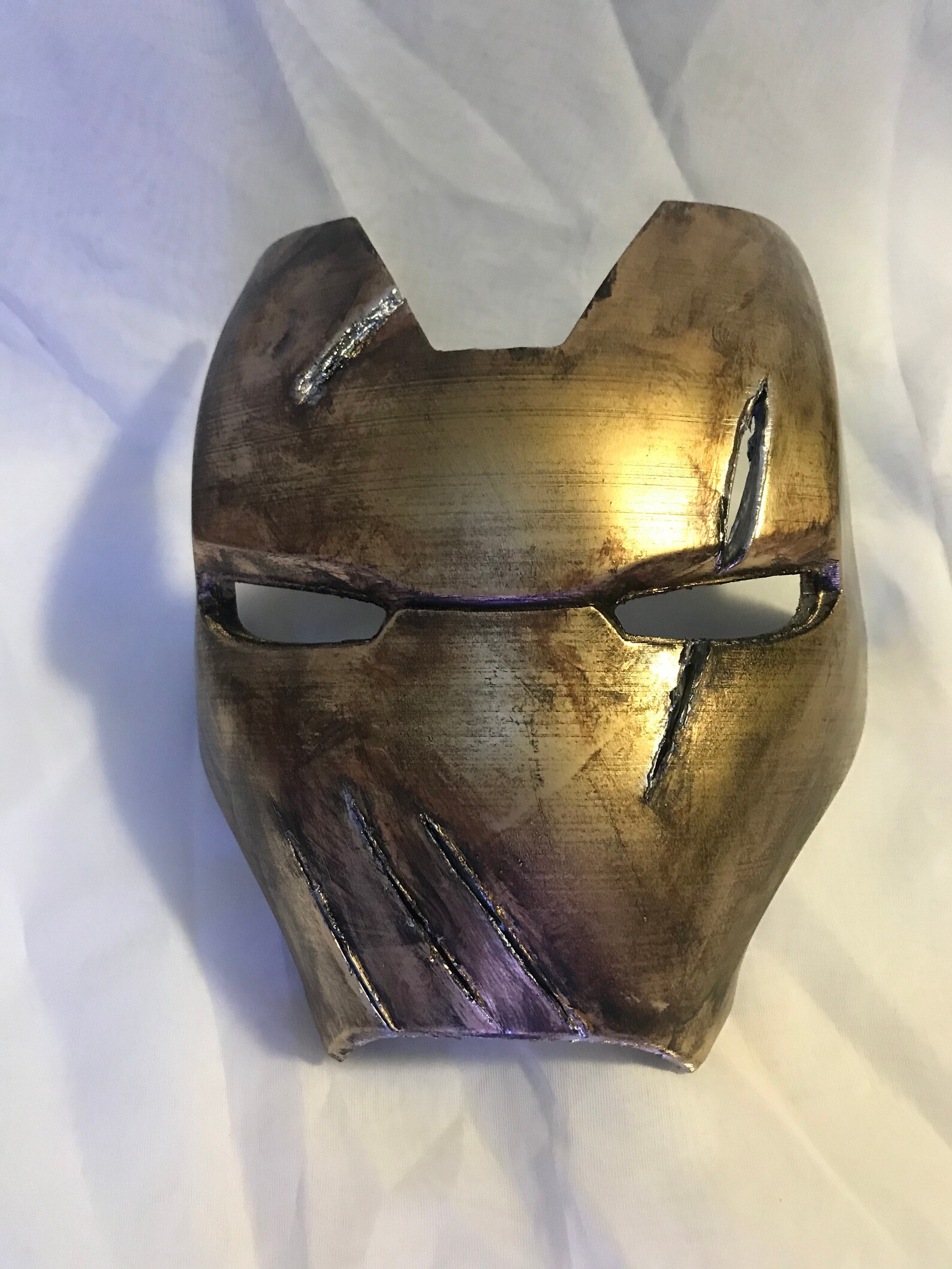 Iron man battle damaged mk 85 helmet 3d printed | Etsy