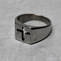 Cross Ring - Etsy