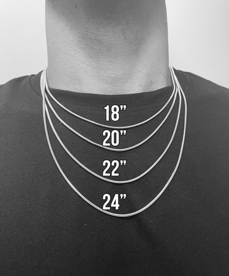 Gold 2mm Snake Chain Necklace 18 20 22 24 Stainless Steel / - Etsy