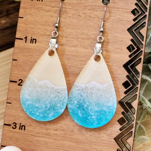 Beach Themed Earrings, Lightweight Ocean Earrings for Her, Nature ...
