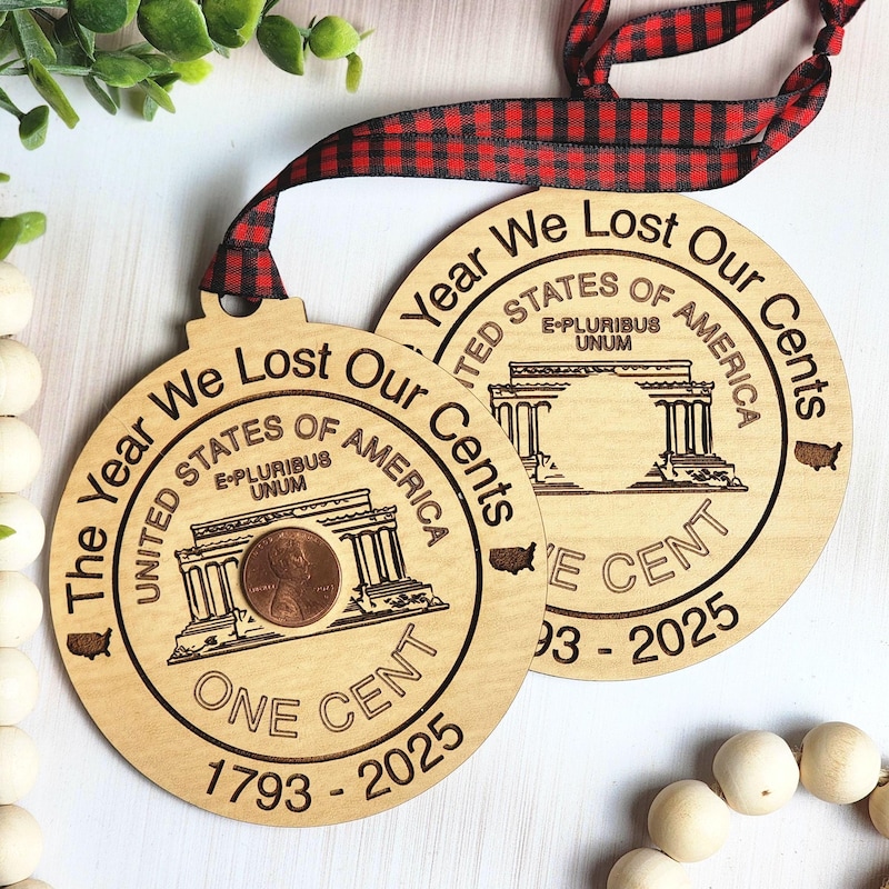 One Cent Ornament File - Etsy