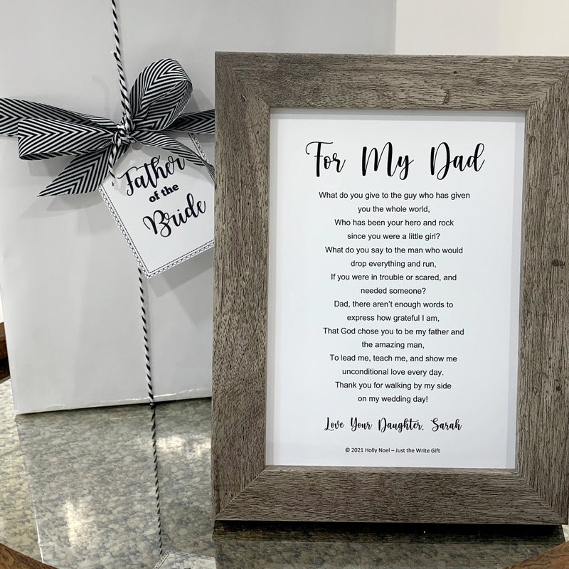 Embroidered Poem in Frame - Etsy