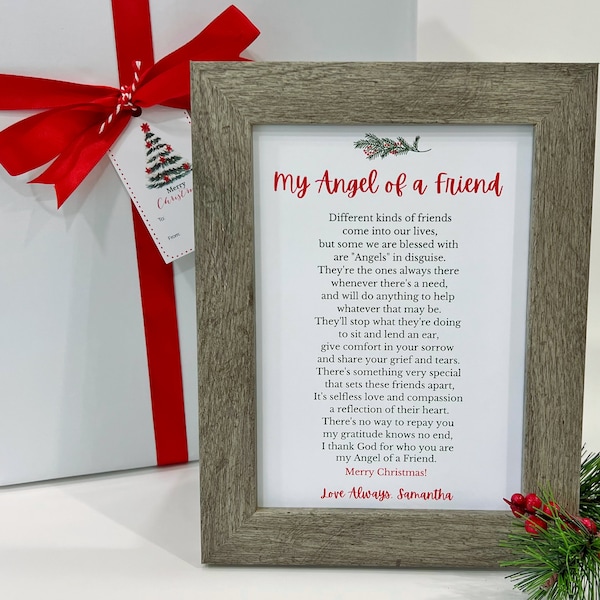 Best Friend Poem - Etsy