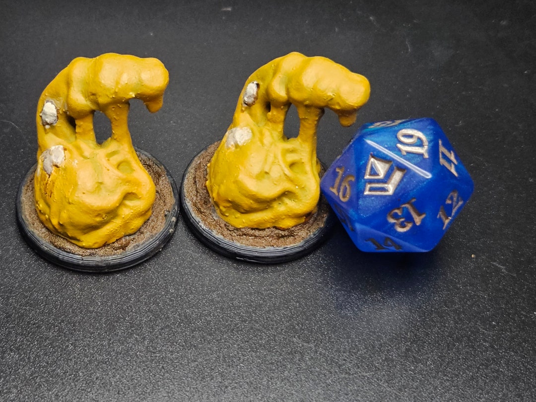 Hand Painted Ochre Jelly Mini - Etsy