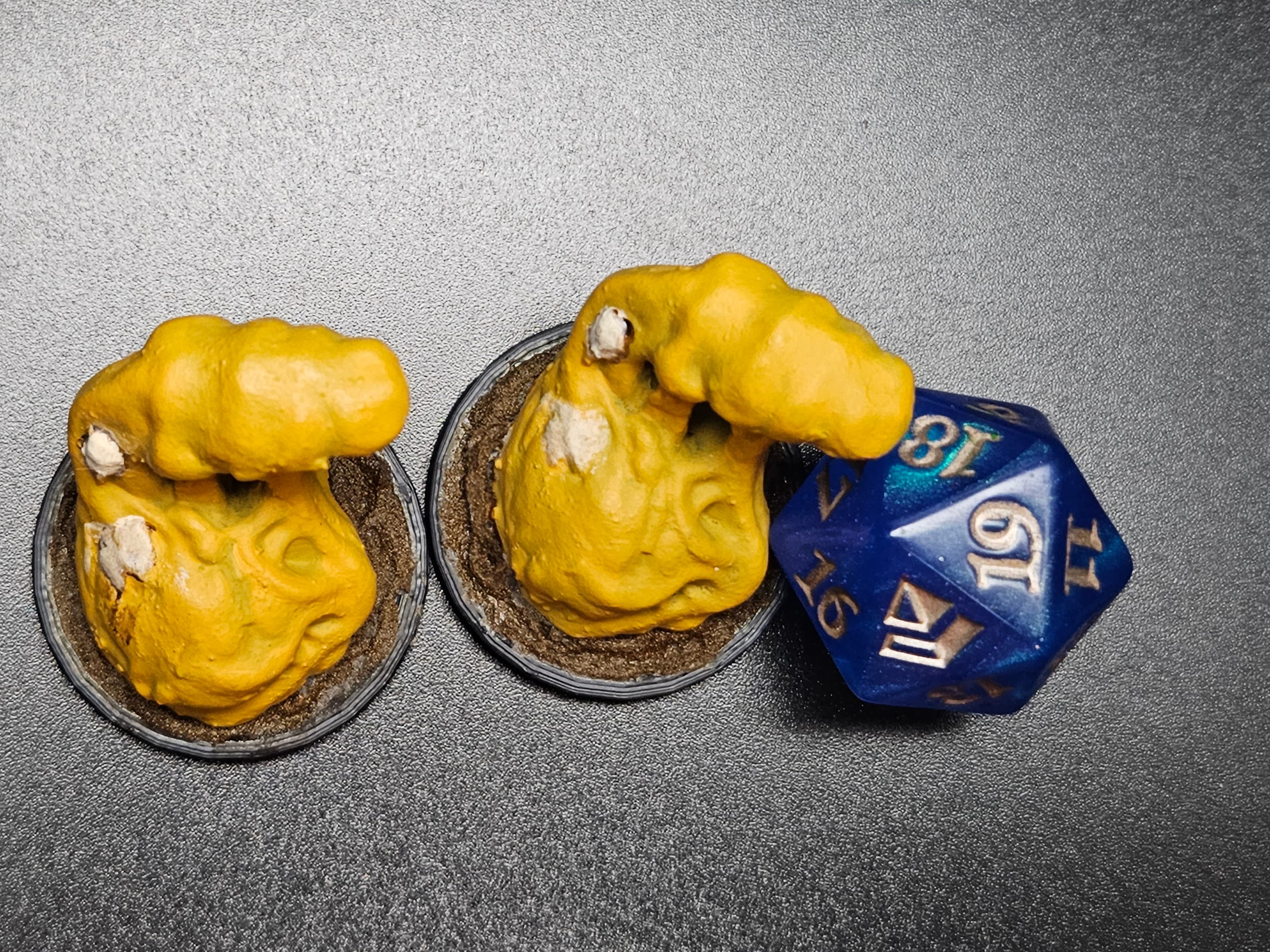 Hand Painted Ochre Jelly Mini - Etsy