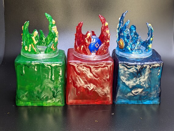 Gelatinous Cube Mini Painted - Etsy
