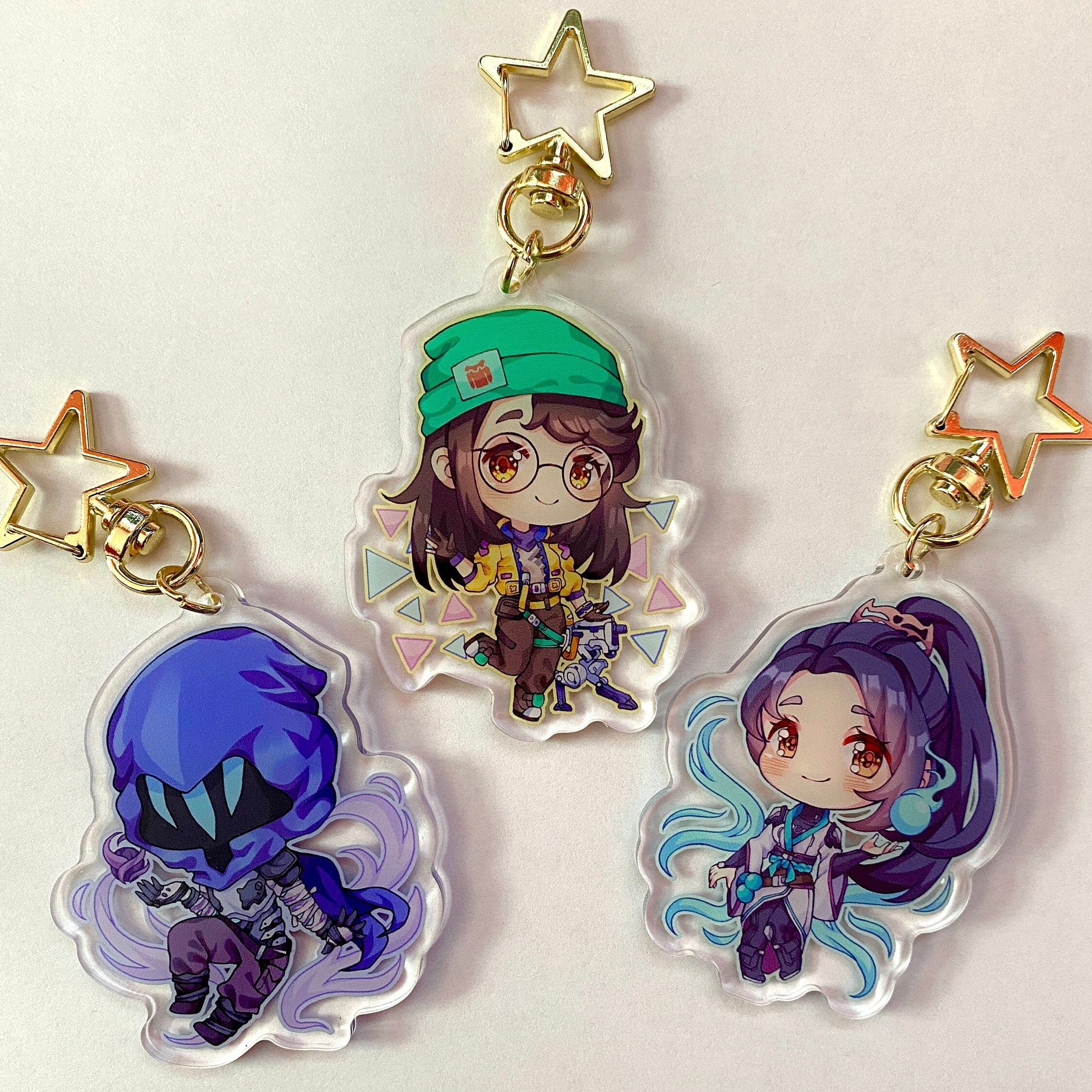 VALORANT Inspired Acrylic Keychain 2.5 - Etsy