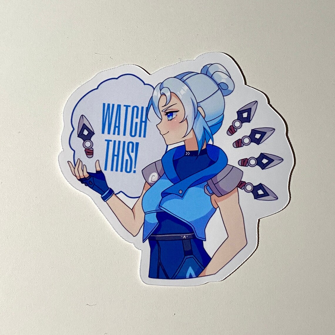 Valorant Stickers Set 1 Reyna Jett Sage Viper Raze Killjoy - Etsy.de