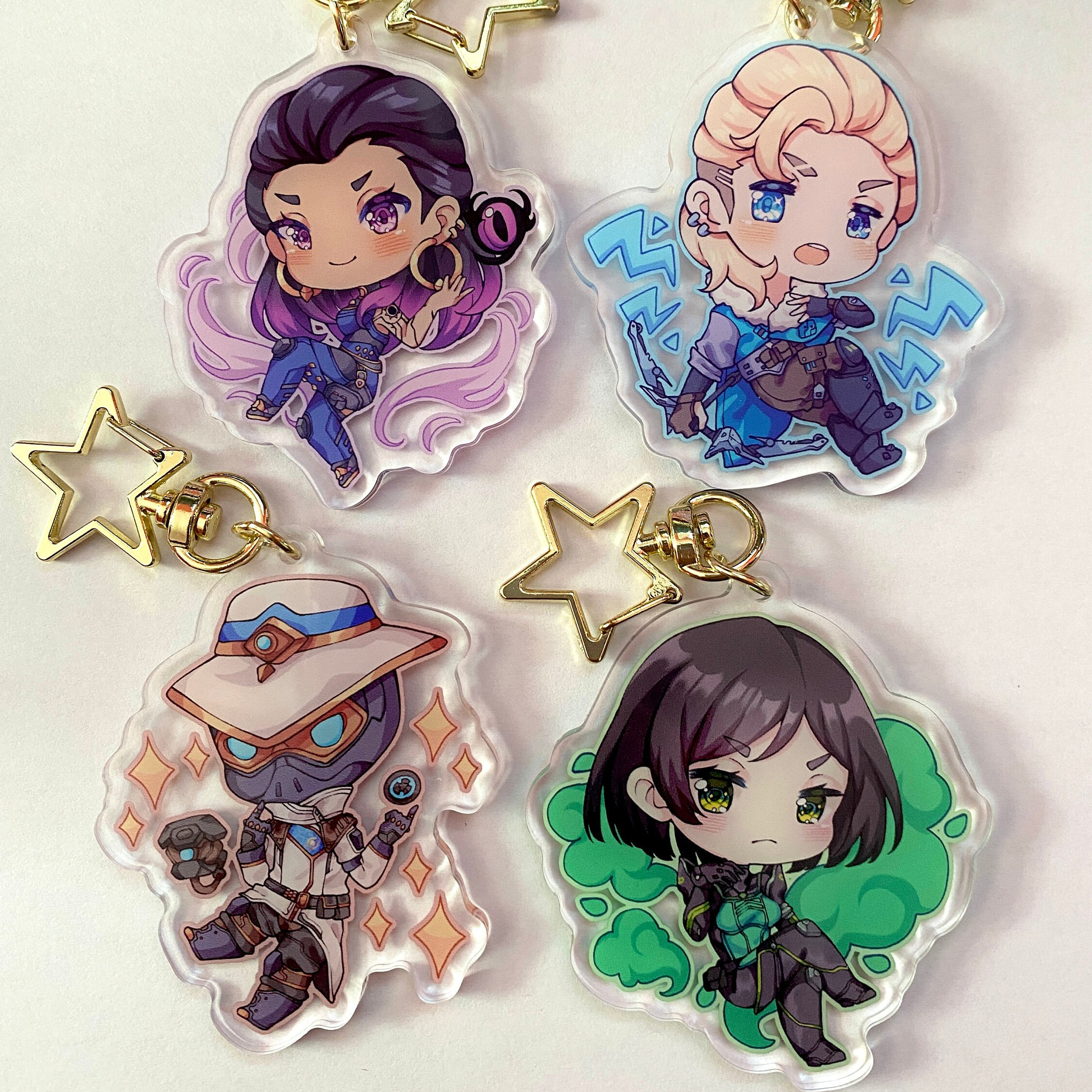 VALORANT Inspired Acrylic Keychain 2.5 - Etsy