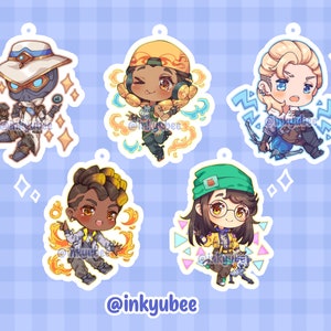 VALORANT Inspired Acrylic Keychain 2.5” - Etsy