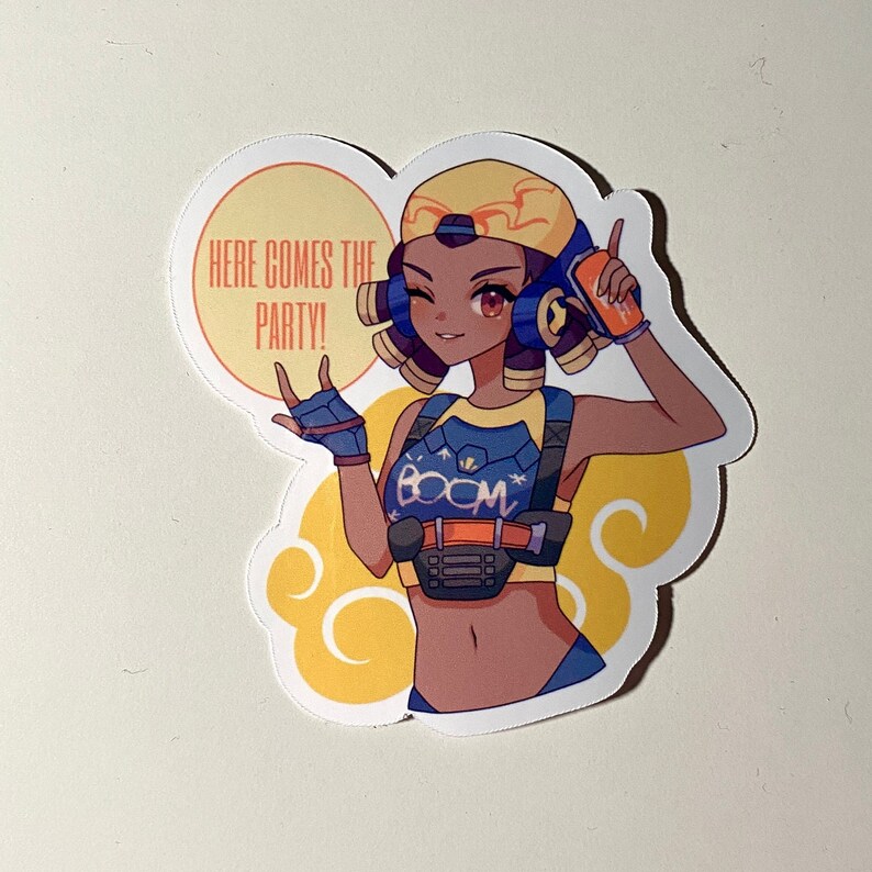 Valorant Stickers set 1 Reyna Jett Sage Viper Raze Killjoy - Etsy UK