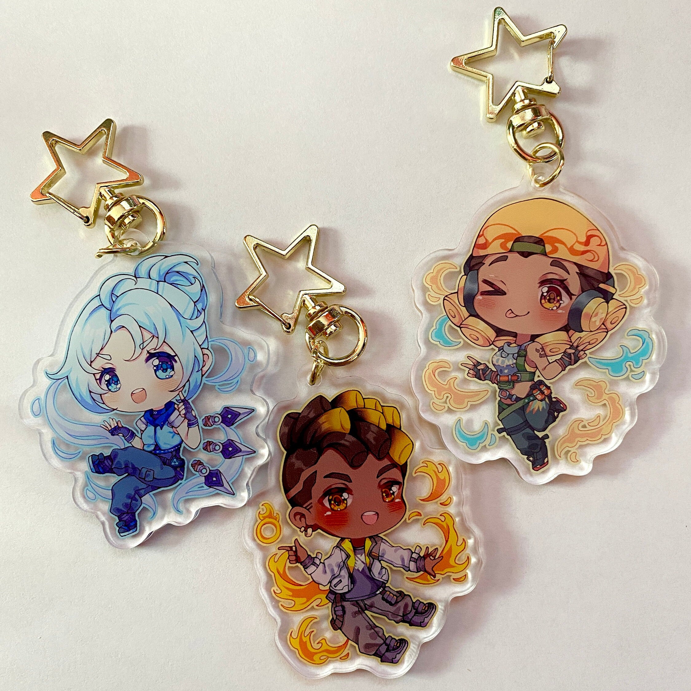 VALORANT Inspired Acrylic Keychain 2.5 - Etsy