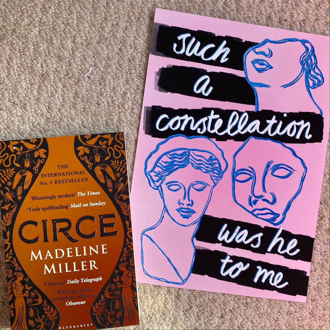 CIRCE 'constellation' Quote Print Madeline Miller - Etsy
