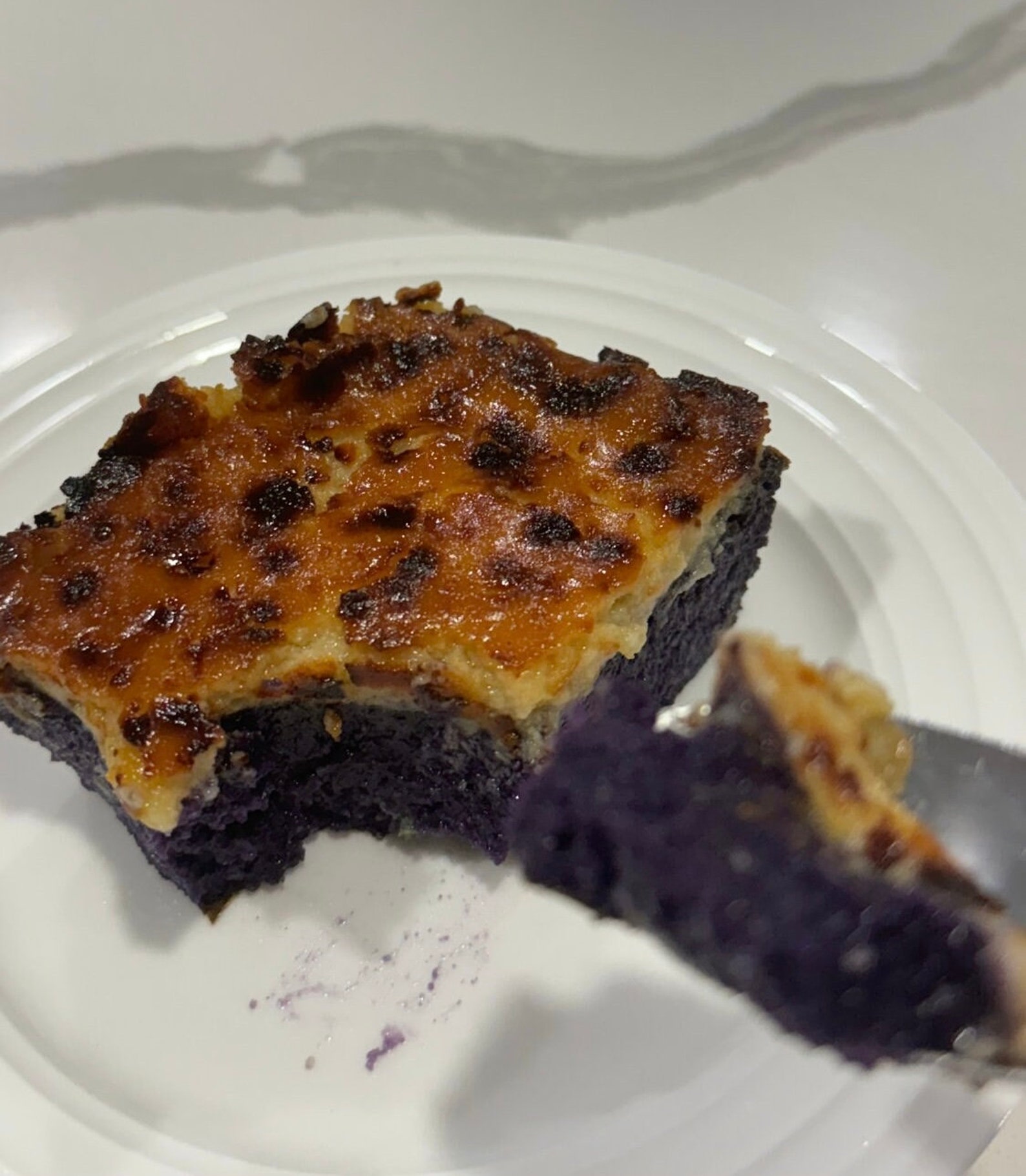 Ube Cassava Cake 8”X8” Square Pan - Etsy